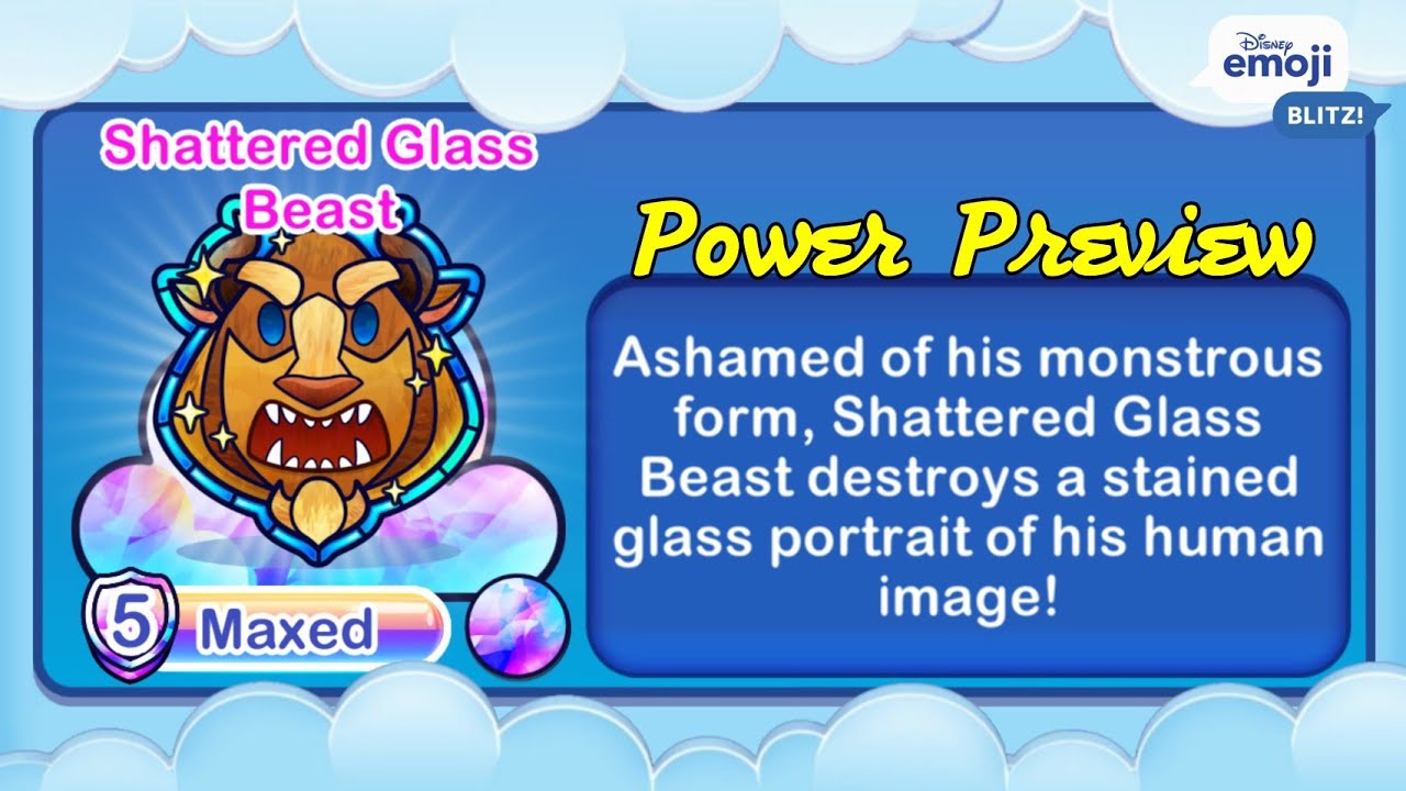 [V67 Preview] SHATTERED GLASS BEAST (L5) - Beauty & the Beast - Disney ...