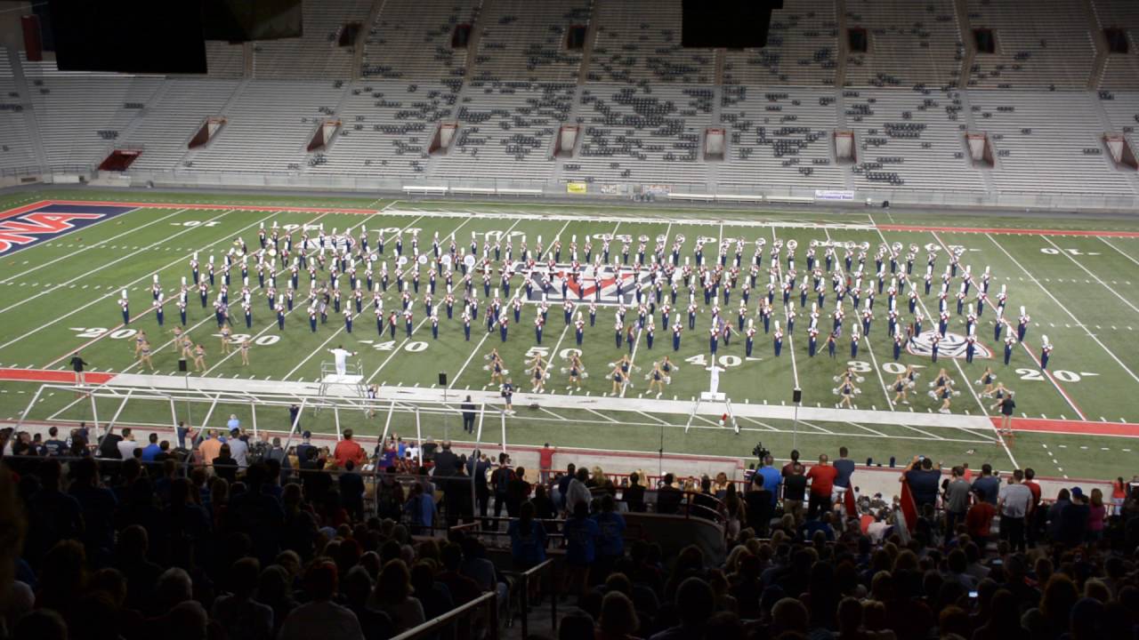 2016 "The Pride of Arizona" Marching Band @ The University of Arizona ...