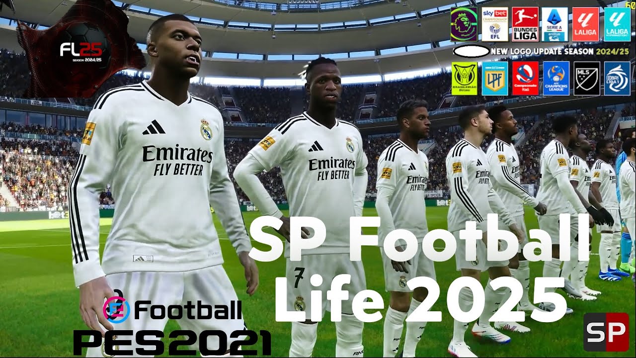 Football Life 2025 (PES 2021 Patch) TEST - YouTube