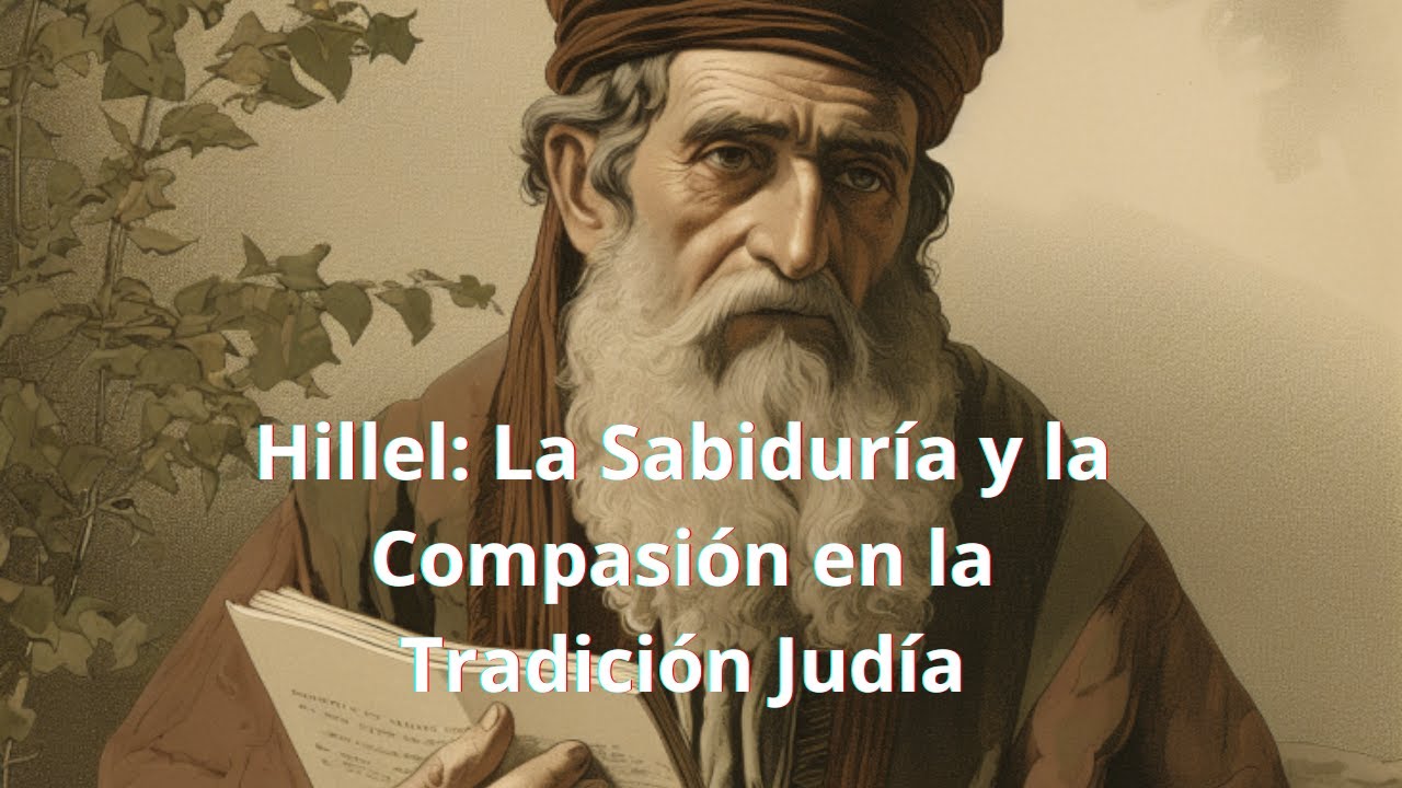 "Hillel: La Sabiduría y la Compasión en la Tradición Judía". - YouTube
