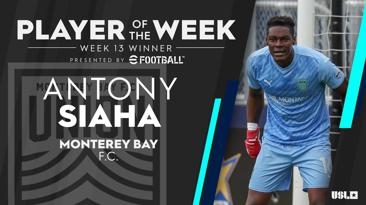 No way past! ⛔ Monterey Bay F.C.'s Antony Siaha is the USL Championship ...