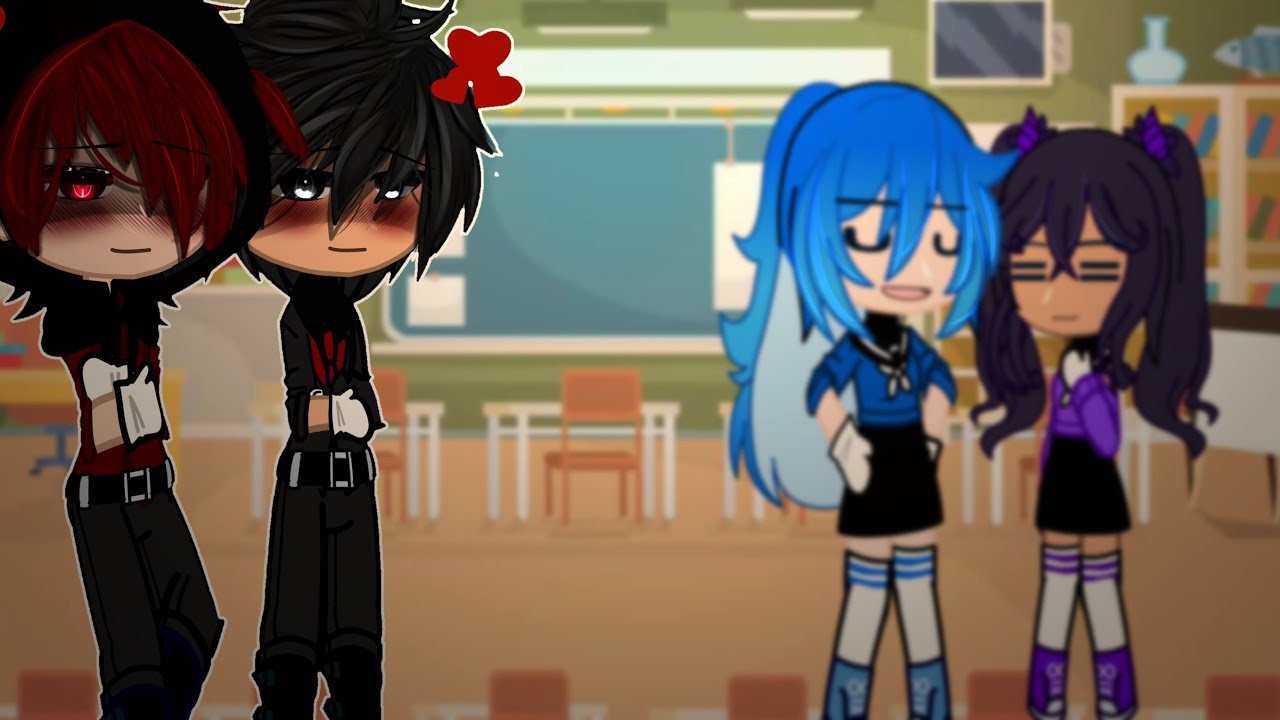 Eyes only for You|FT. ITSFUNNEH & APHMAU|| HighSchool Crossover Au ...