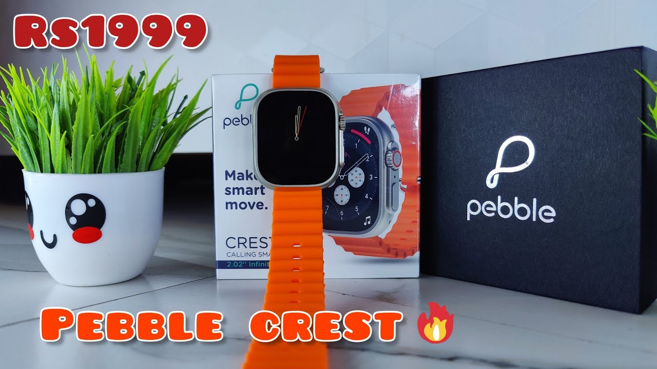 Pebble crest i watch ultra design under 2K 🔥🥵First look and full review ...