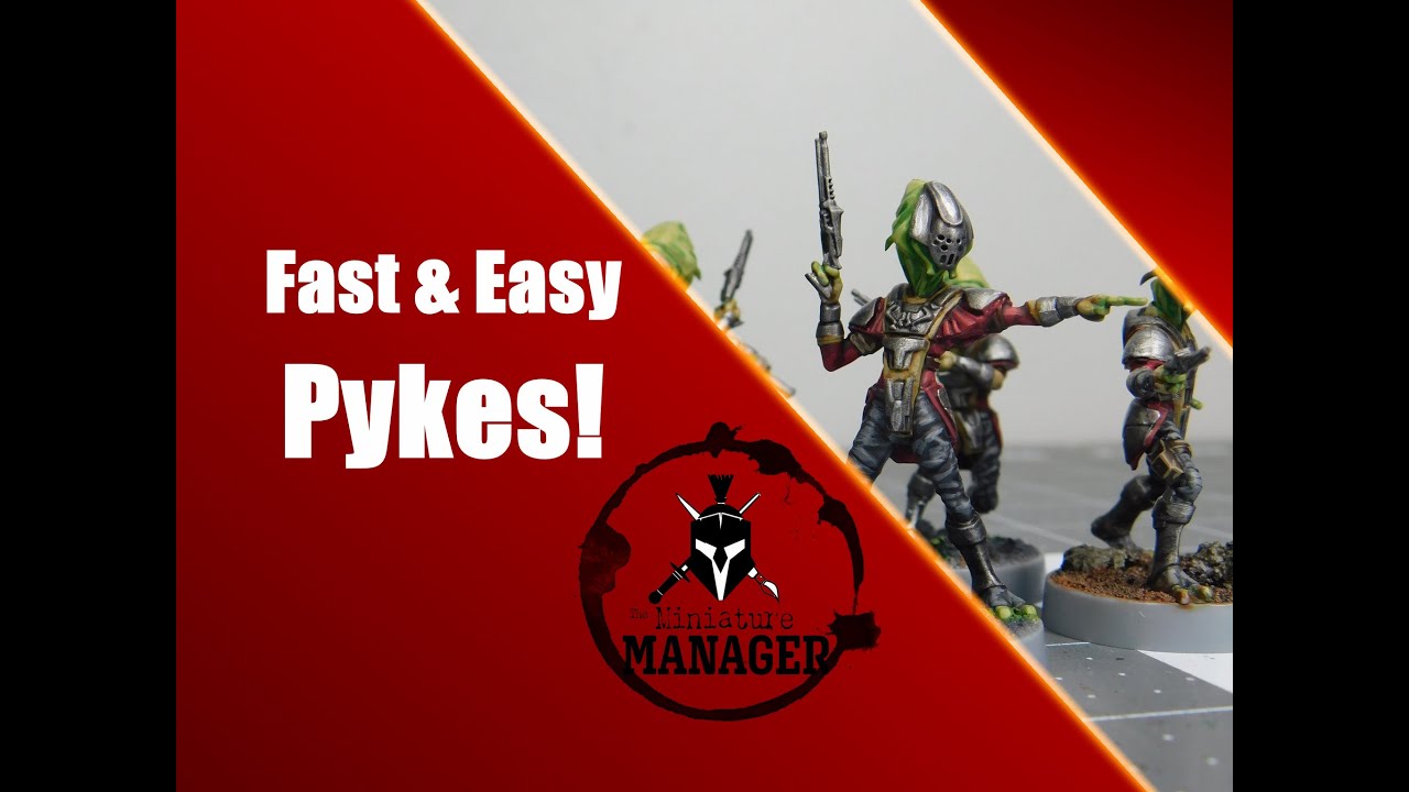 How to Paint Pyke Syndicate Foot Soldiers - YouTube