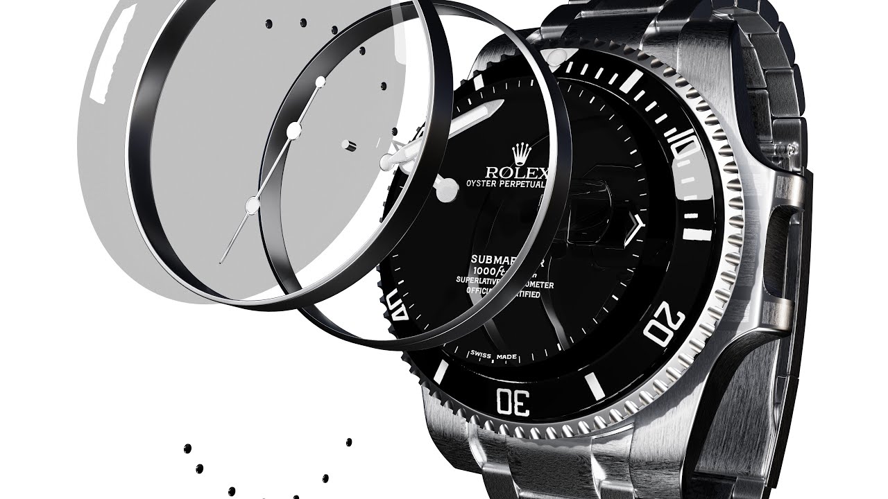 Simple Watch Assembly Animation - Demo | Rolex - YouTube