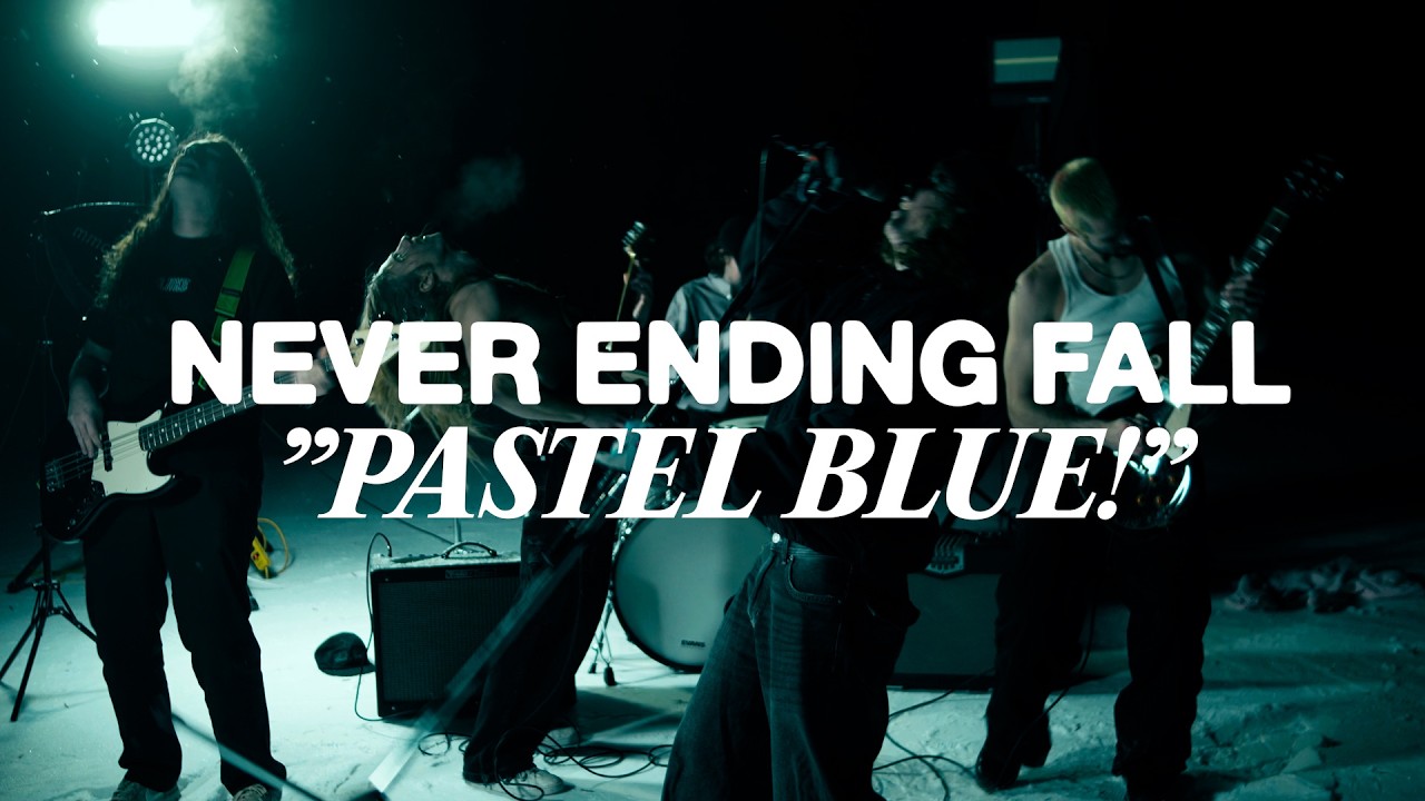 Never Ending Fall - PASTEL BLUE! - YouTube
