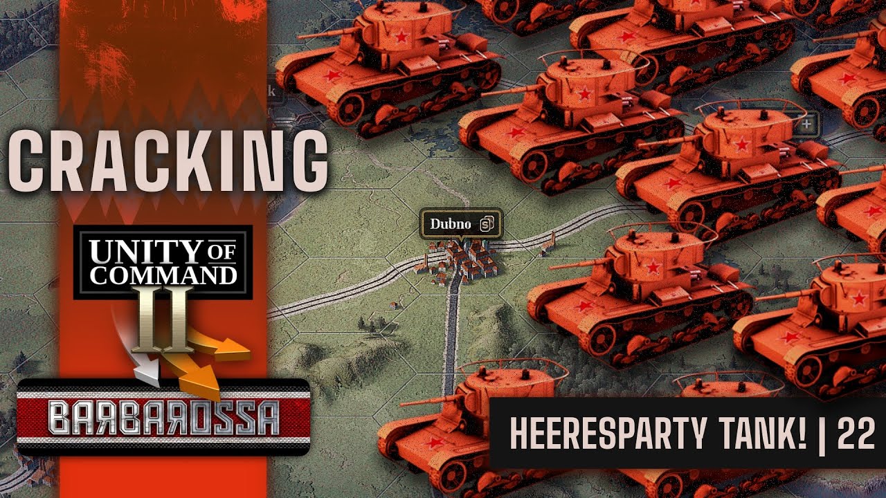 Big Army, Big Army, Boom | Unity of Command 2: Barbarossa Part 1 ...