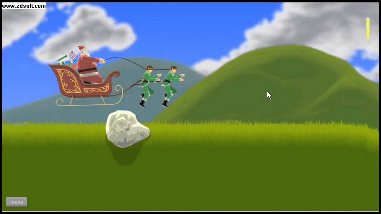 Happy Wheels *Santa Claus (New Character) Gameplay* - YouTube