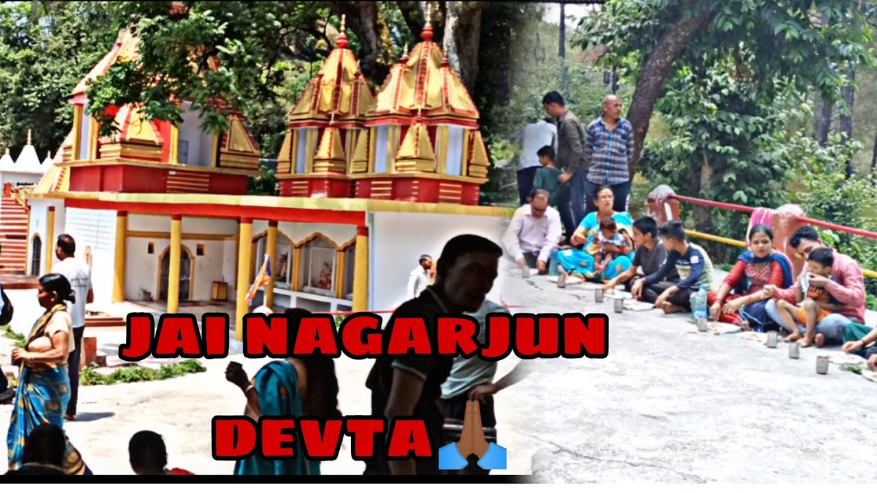 nagarjun Mandir || mandir mai hui aaj puja || HIMANSHU UPRETI VLOGS - YouTube