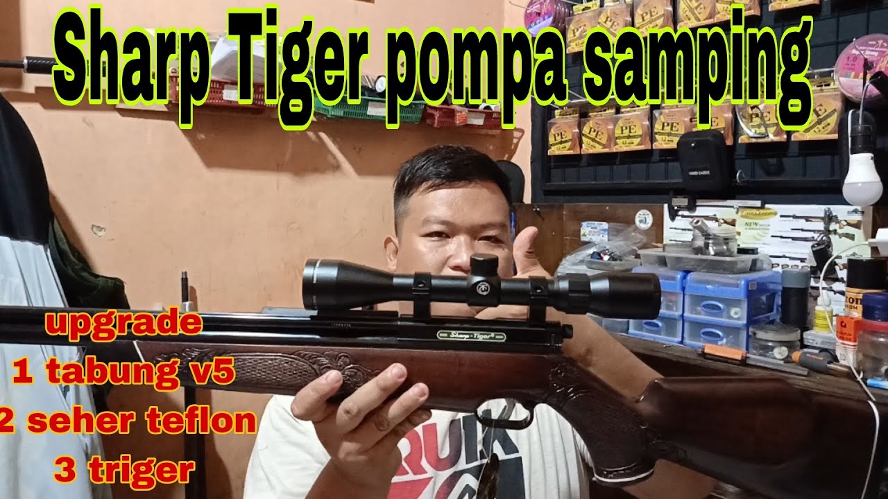 UKLIK SHARP TIGER POMPA SAMPING PESANAN MAS RAWAN DI RIAU ‼️‼️ - YouTube