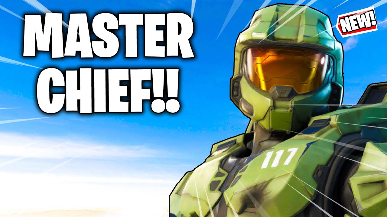 The NEW MASTER CHIEF SKIN Gameplay In Fortnite Battle Royale... - YouTube