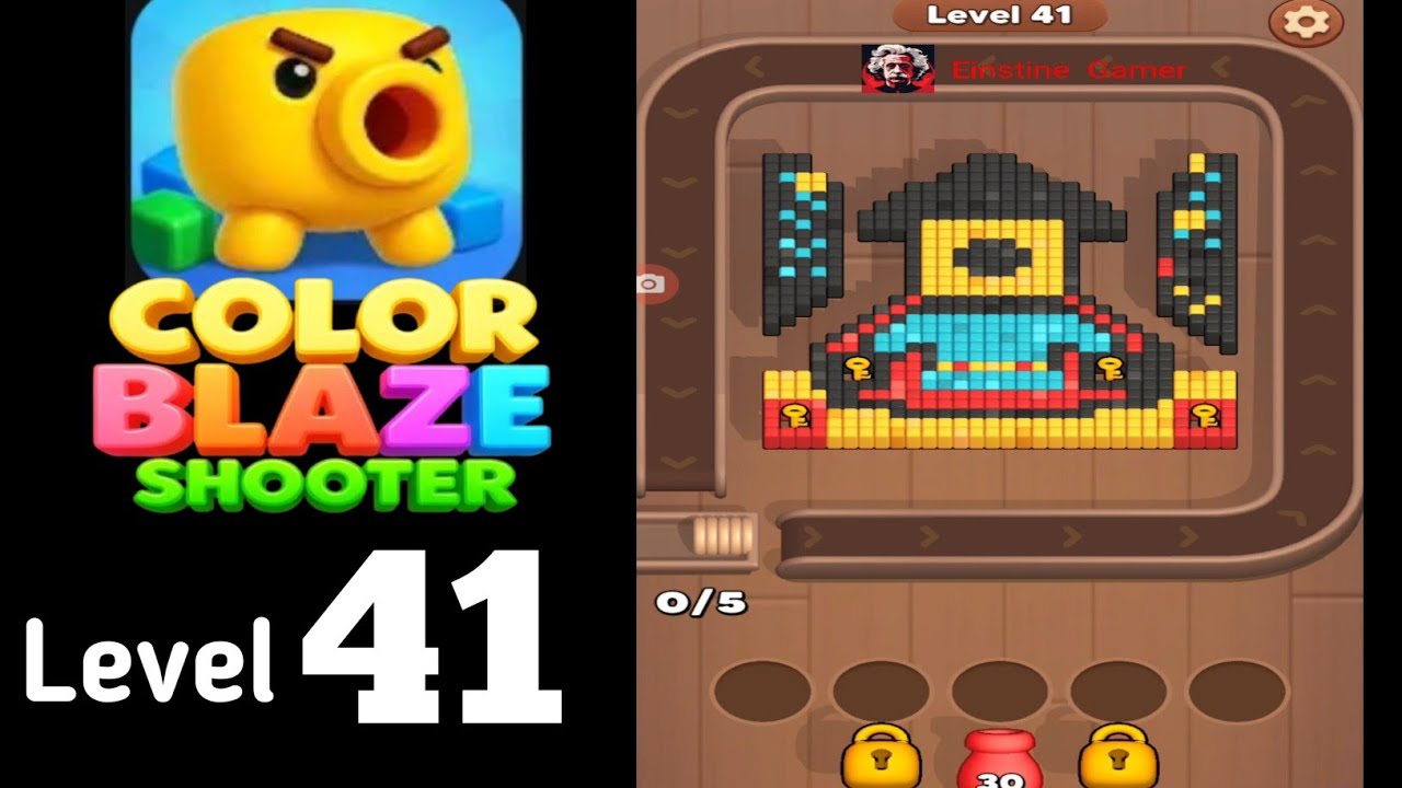 Color Blaze Shooter level 41 Gameplay - YouTube
