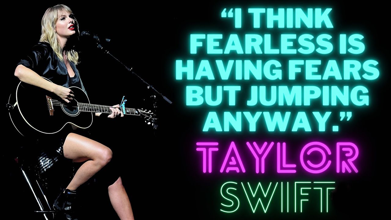 Taylor Swift Quotes - Being Good to People Is a Wonderful Legacy - YouTube