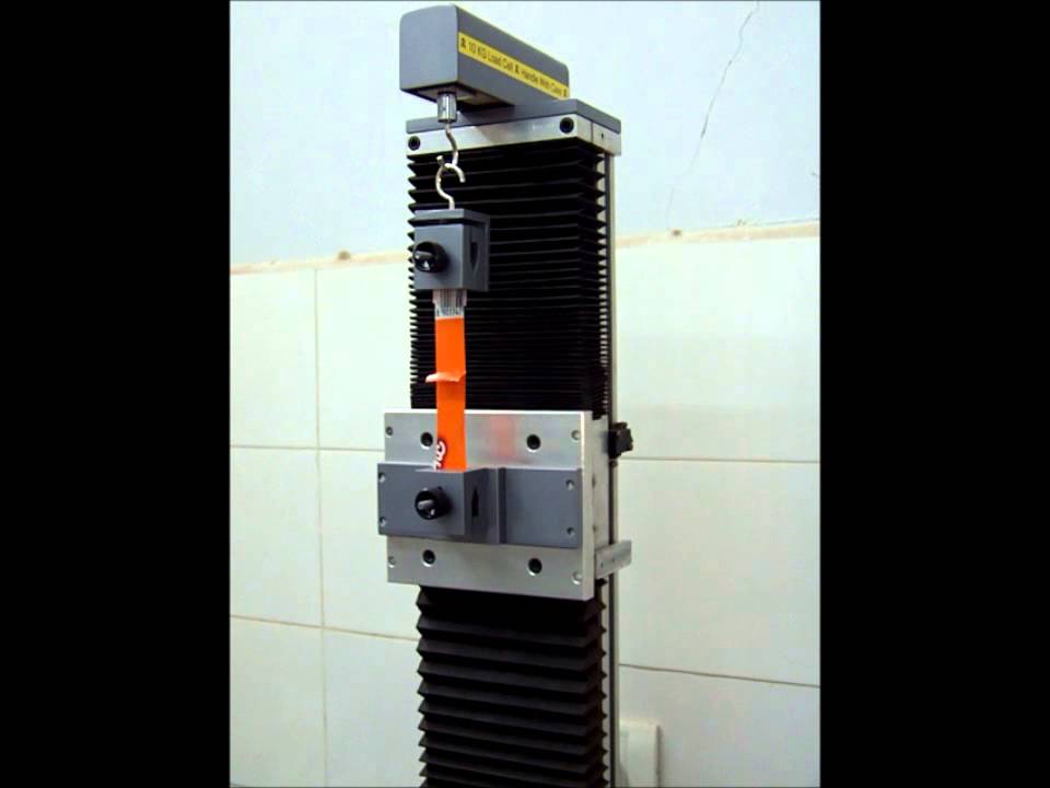 Tensile Seal Strength Test - YouTube