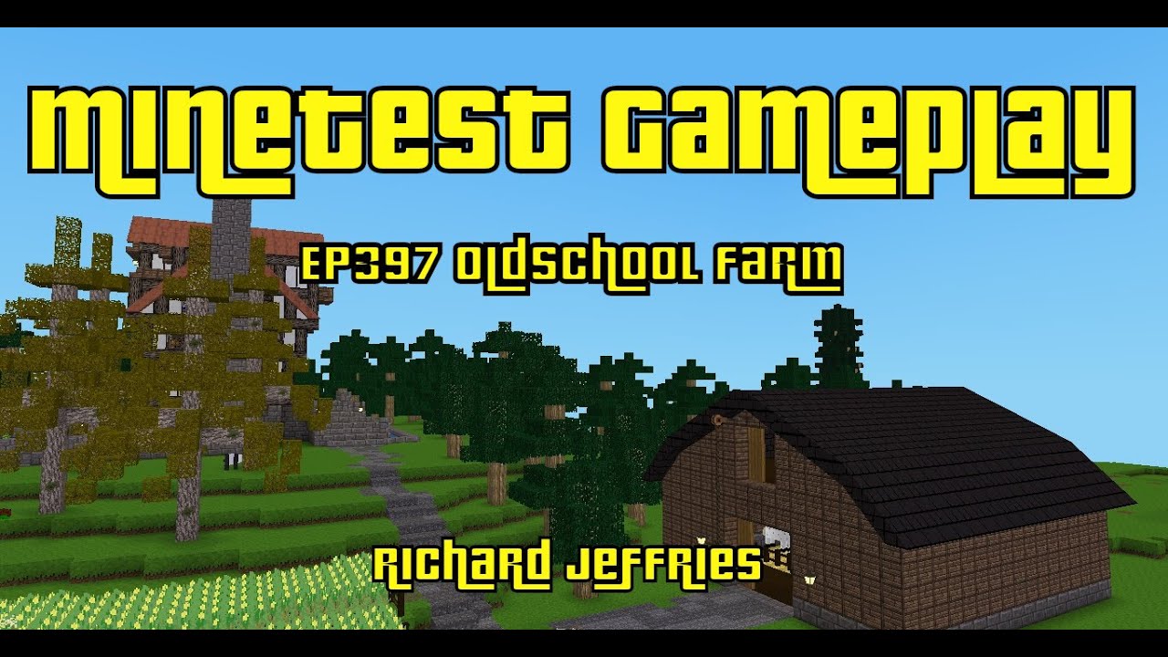 Minetest Gameplay EP397 Old-school Farm - YouTube