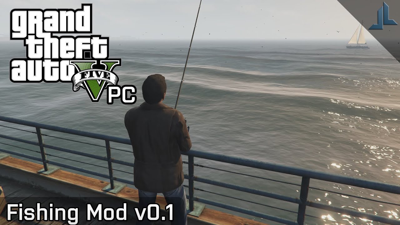 GTA V PC Mods: Fishing Mod v0.1 by LibertyLocked - YouTube