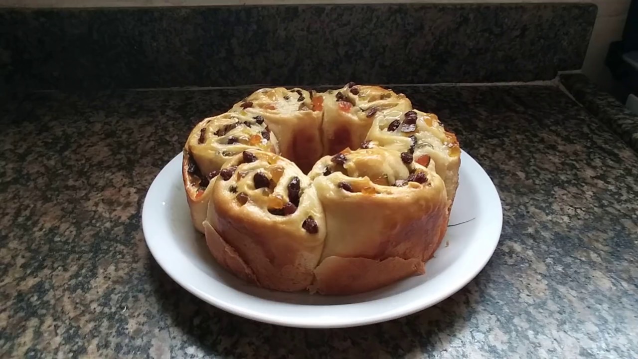 COMO FAZER ROSCA DE FRUTAS CRISTALIZADAS PARA O NATALINA - YouTube