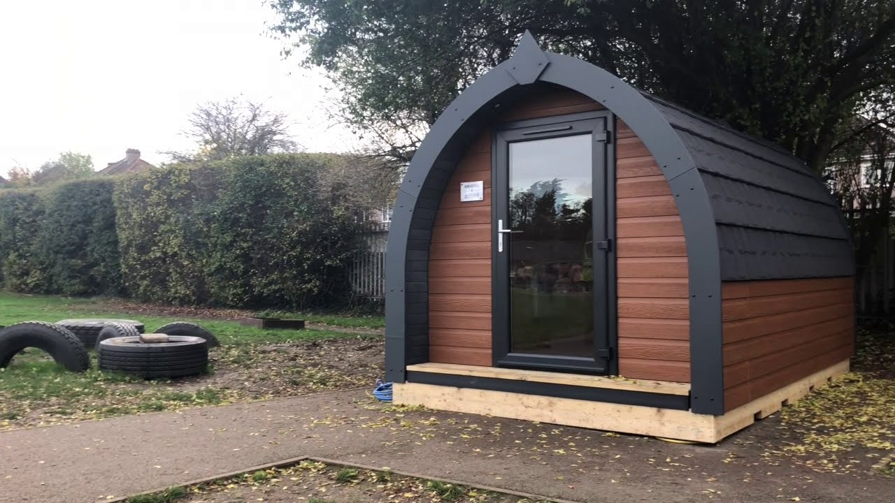 Outdoor Classroom Pod - YouTube