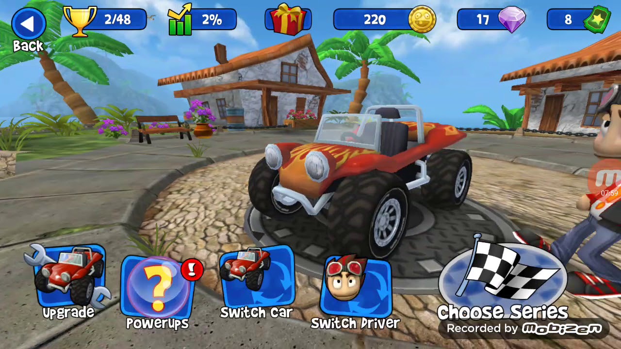 Jucăm Beach Buggi Racing și facem 5 nivele - YouTube