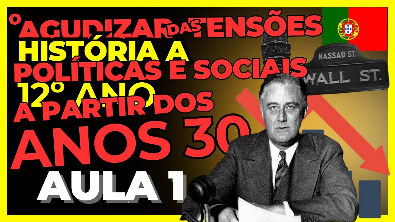 O Agudizar das Tensões Políticas e Sociais a Partir dos Anos 30 - Aula ...