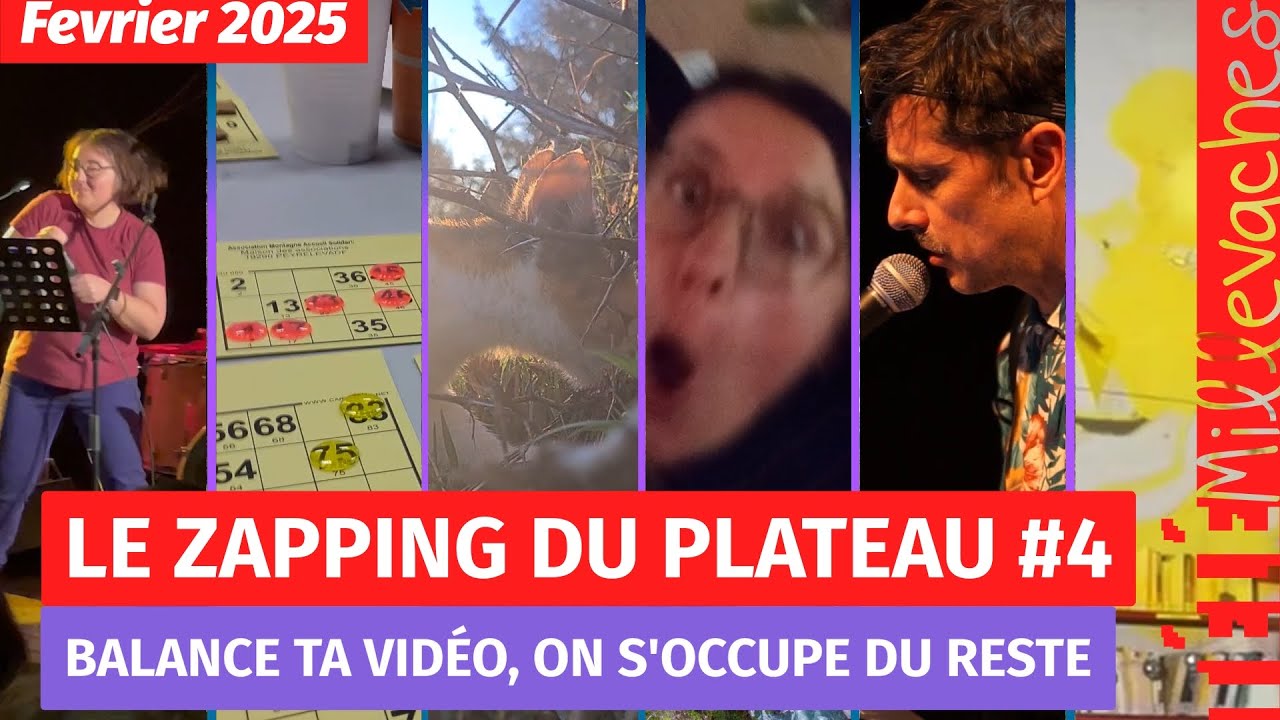 Le Zapping du plateau #4 - Mars 2025 - YouTube