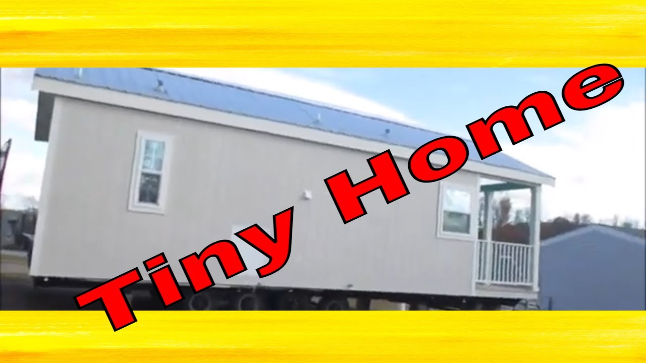 Manufactured Small Tiny Homes 16x40 Vicksburg Mississippi - YouTube