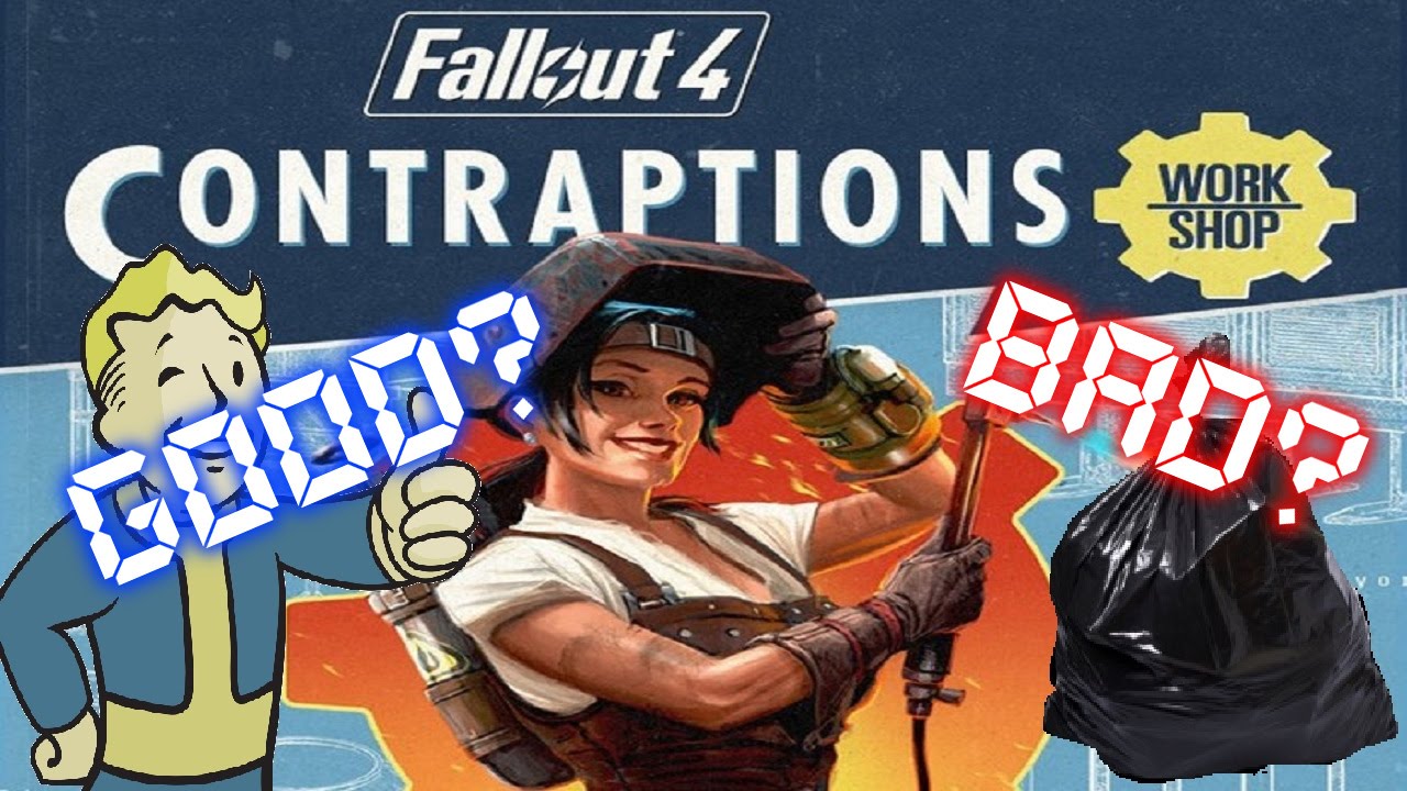 Fallout 4 - Contraptions Workshop (DLC Review) - YouTube