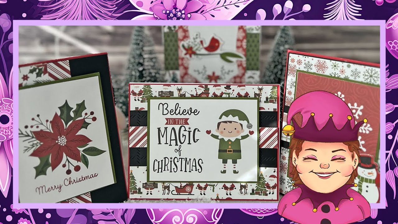 #2023holidaycardseries Day 22 Mass Producing for beginners-using only a ...