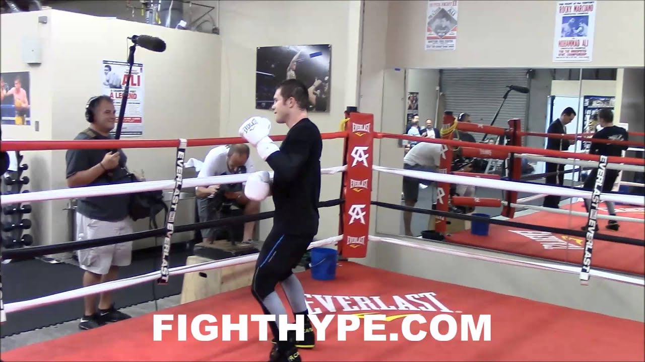 CANELO ALVAREZ SHOWS OFF DANCE MOVES; HAVING A GOOD TIME IN CAMP AS HE ...