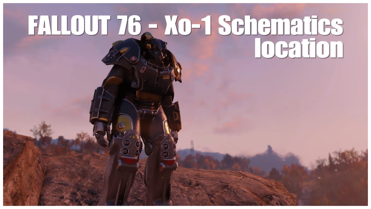 Fallout 76 - Xo-1 Power Armour Location - YouTube