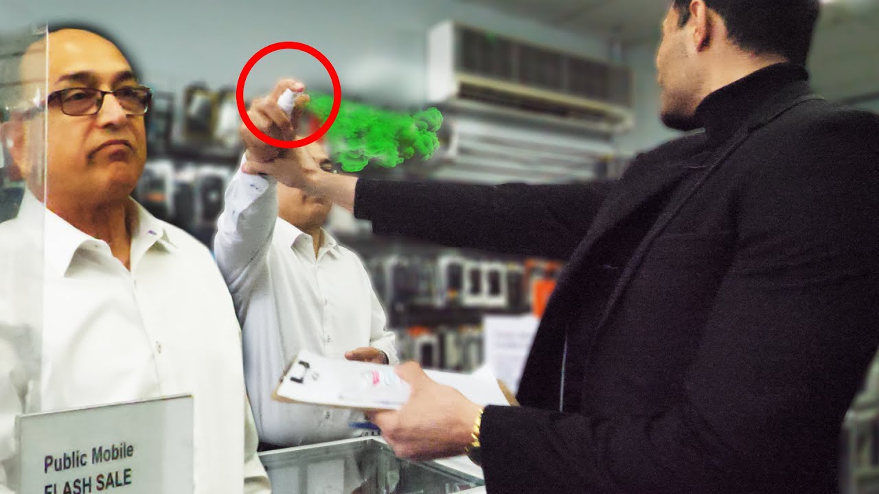 Fart Spray Cologne Prank *Spraying On People - YouTube