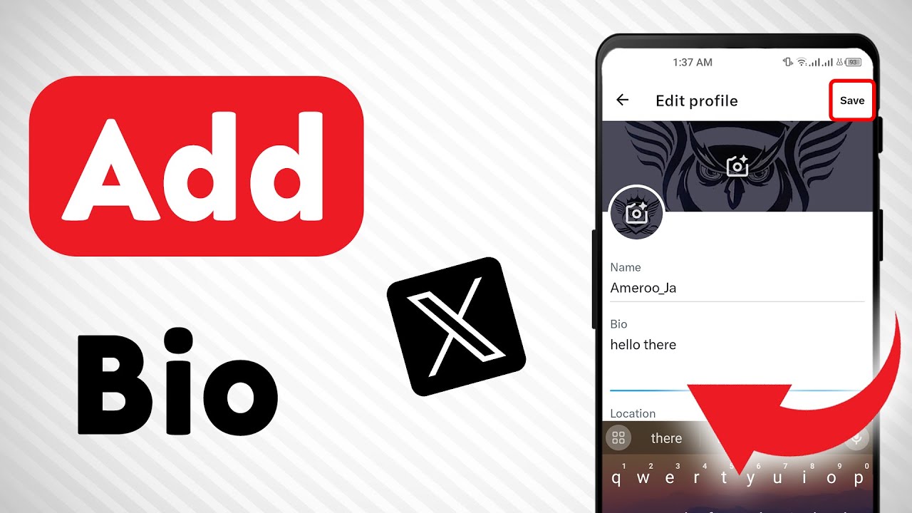 How to Add Bio On X (Twitter) (Updated) - YouTube