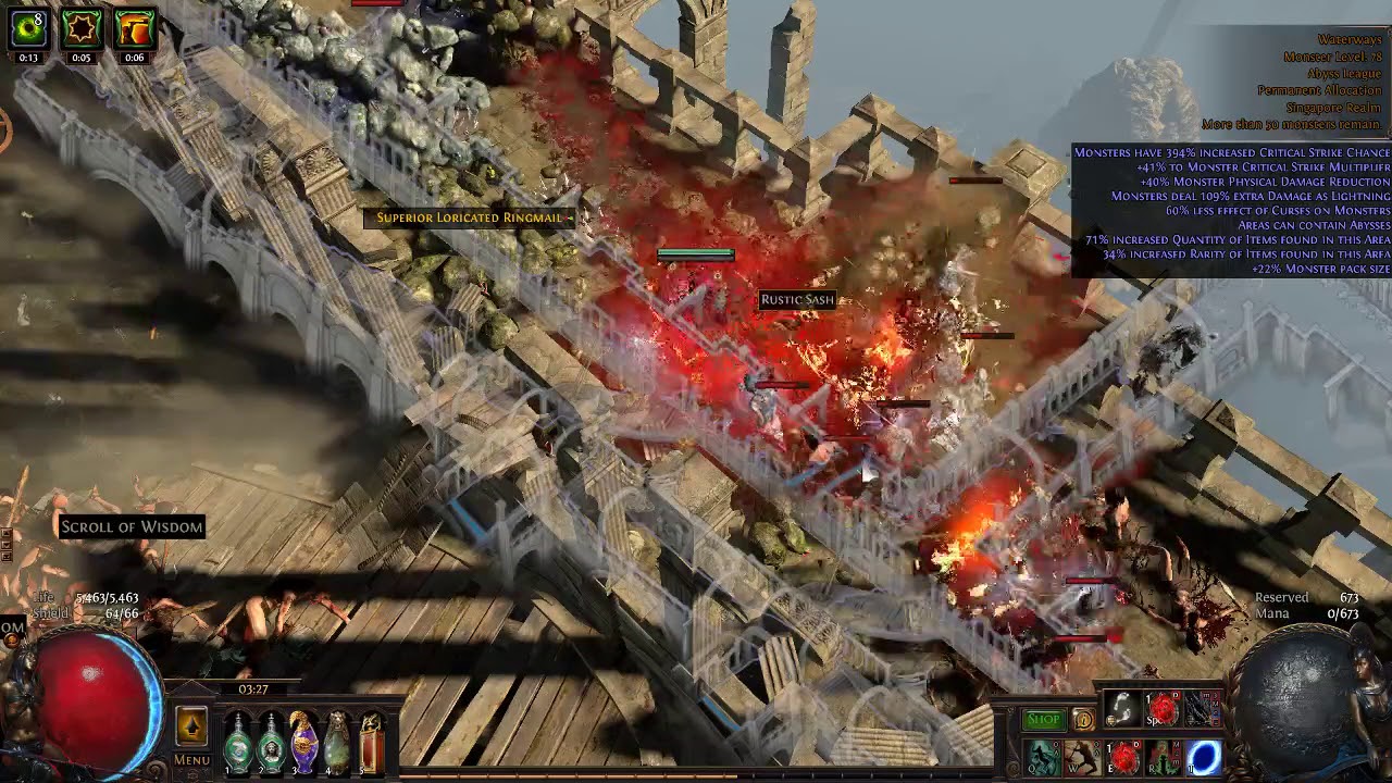 [PoE 3.1][ASC][Raider - Sunder] - Red Map Purifier (Deathless) - YouTube