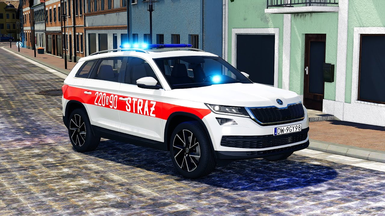 [FS19] Skoda Kodiaq SLOp z KW PSP Wrocław [DL] - YouTube
