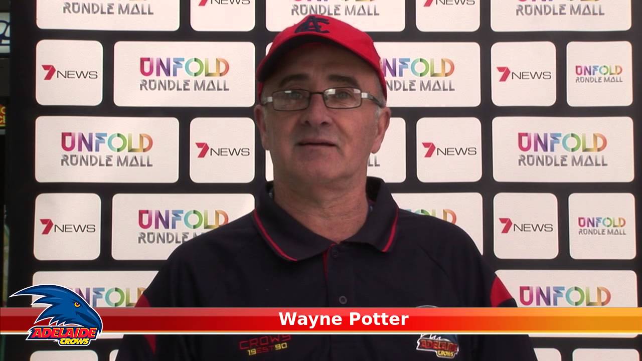 Wayne Potter - 7 News Crows Experience - YouTube