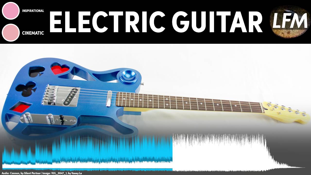 Inspirational Electric Guitar Background Instrumental | Royalty Free ...