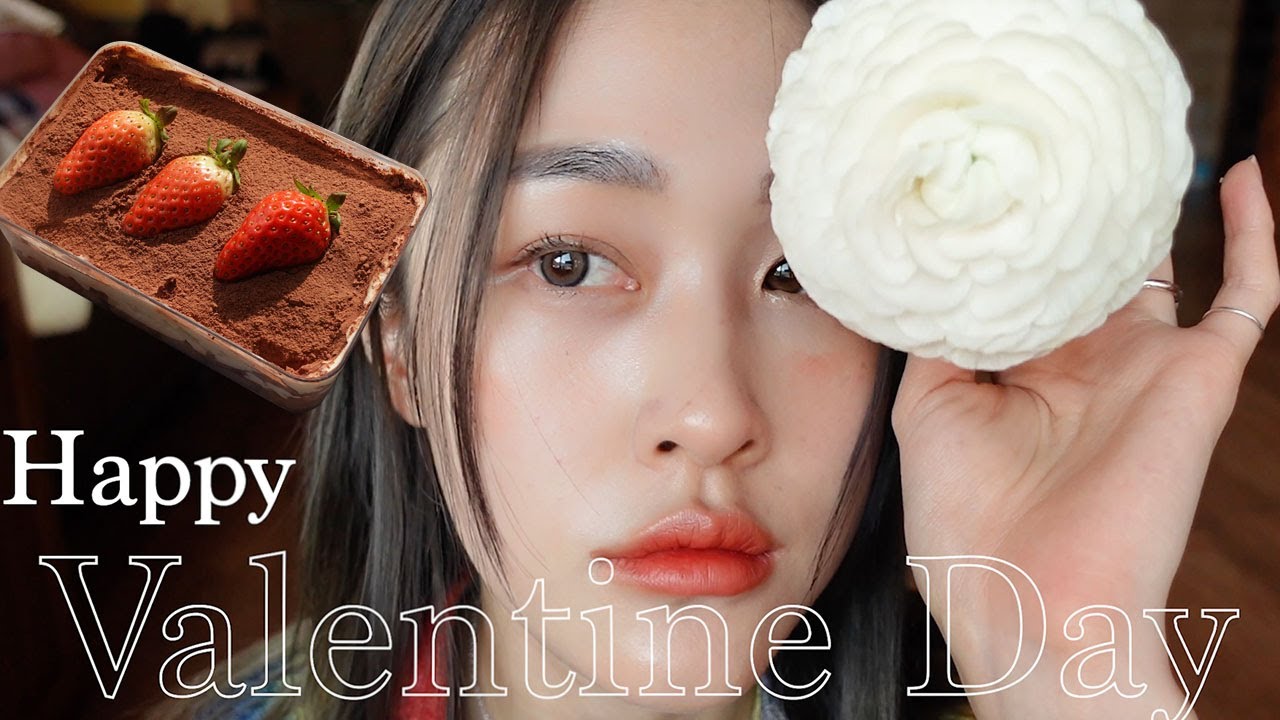 발렌타인데이 노오븐 티라미수 만들기🍫 feat.요리를 못하는 게 아니라 안 하는거야 | mongbee 달애 - YouTube