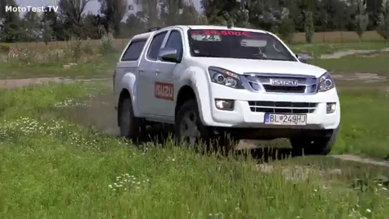 Isuzu 4x4 D-Max off-road test - YouTube