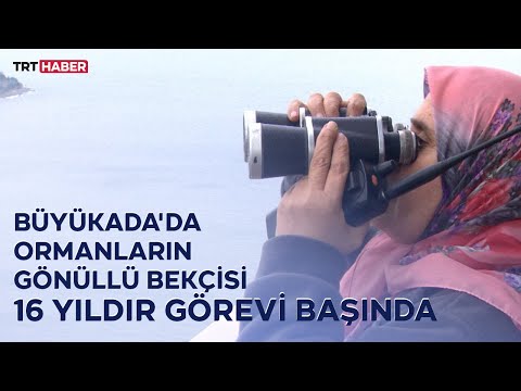 Büyükada'da ormanların gönüllü bekçisi 16 yıldır görevi başında