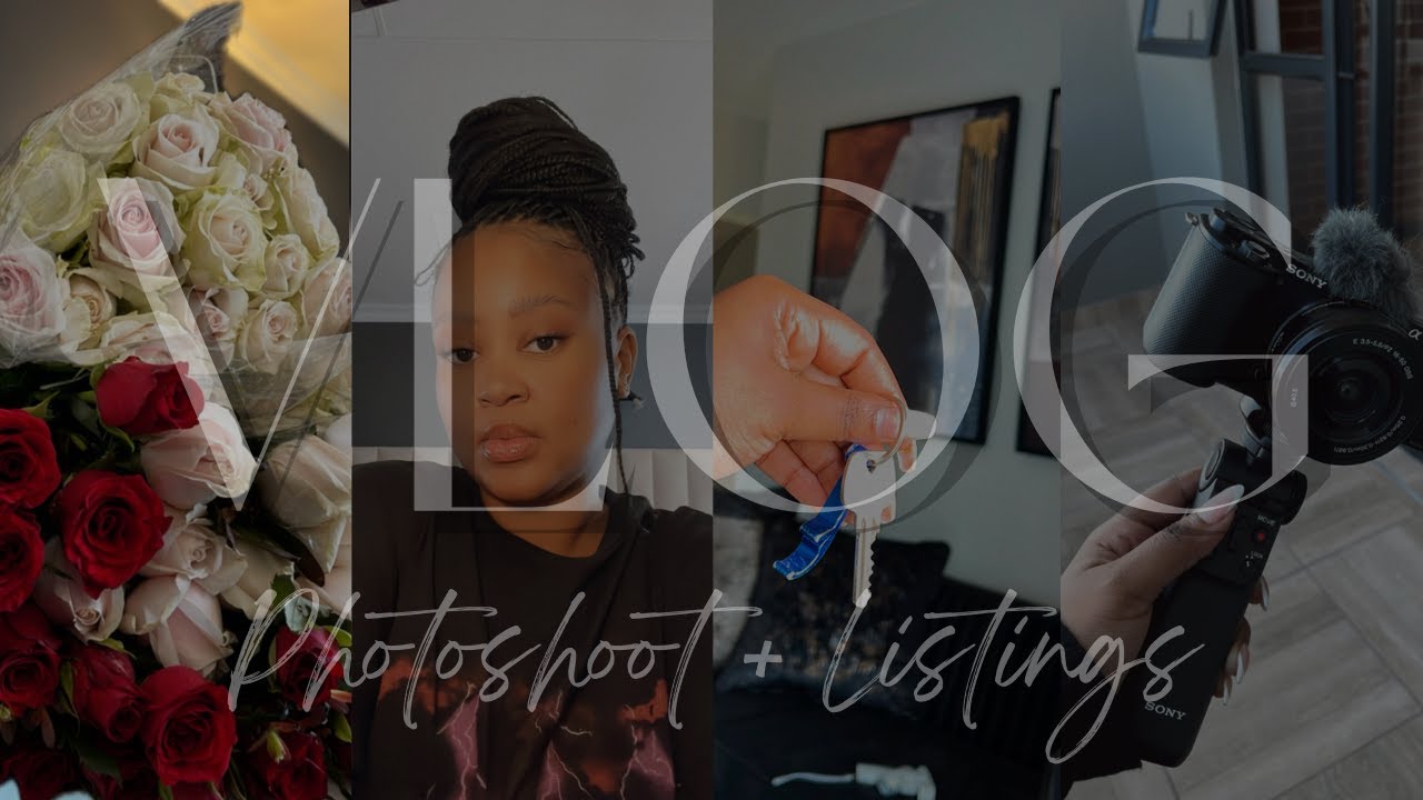 VLOG | Real Estate Life | Headshots And Listing Appointments - YouTube