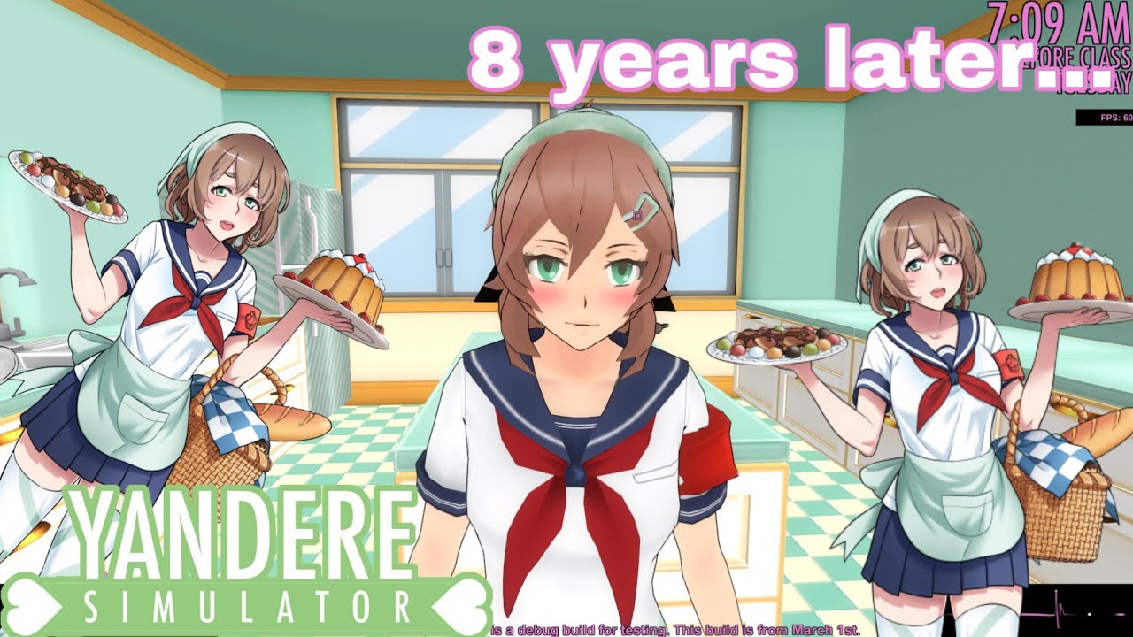 REVISITING AMAI 2017 YANDERE SIMULATOR MOD 8 YEARS LATER!!?? || Yandere ...