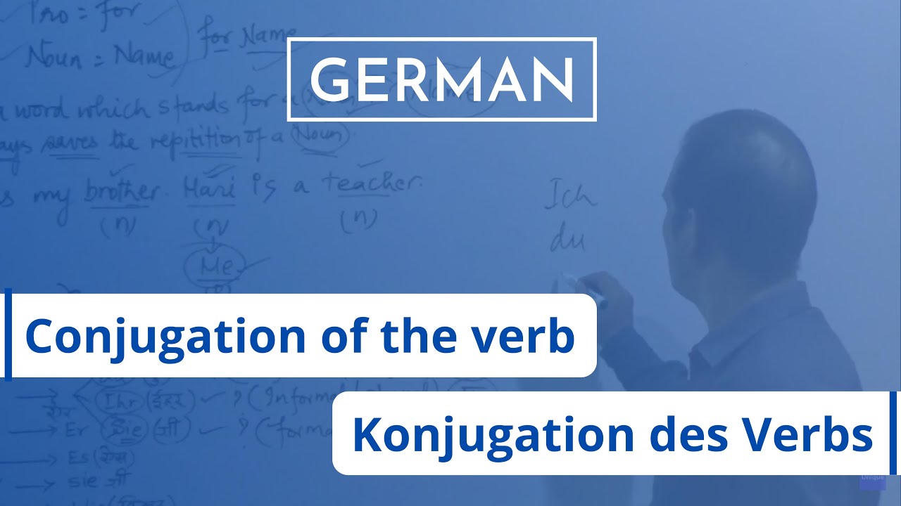 Konjugation des Verb auf Deutsch || Conjugation of the verb in German ...