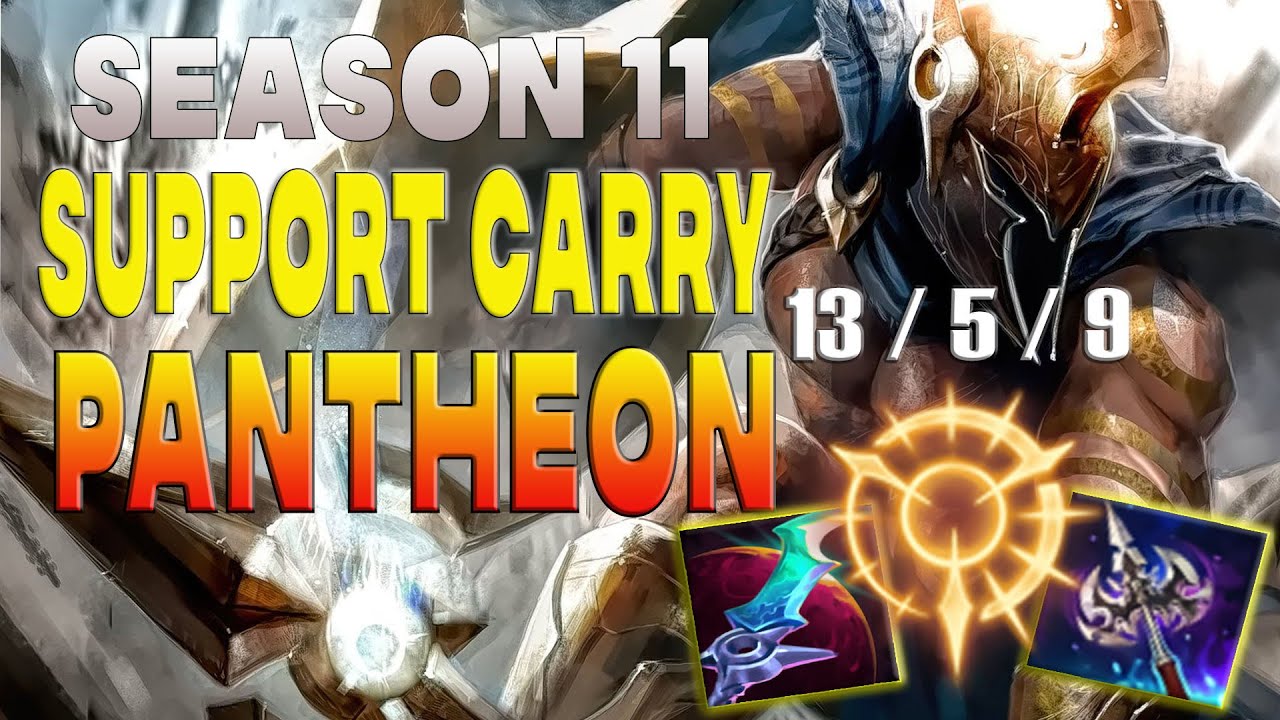 PANTHEON SUPPORT GAMEPLAY | PANTHEON VS SENNA | LEEROSE AGUILAR - YouTube