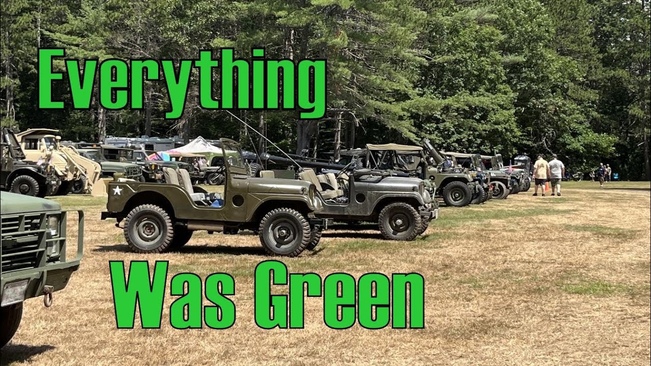 Military Jeep and Truck Rally - YouTube