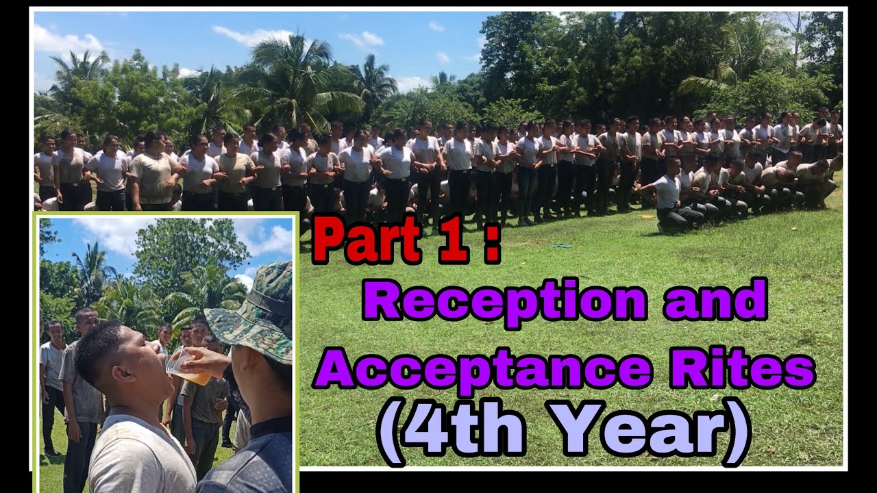 BS Criminology | Reception and Acceptance Rites - YouTube