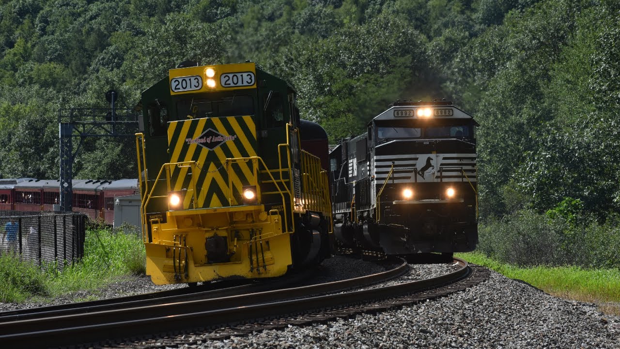 Norfolk Southern H66: Allentown to Weatherly - YouTube