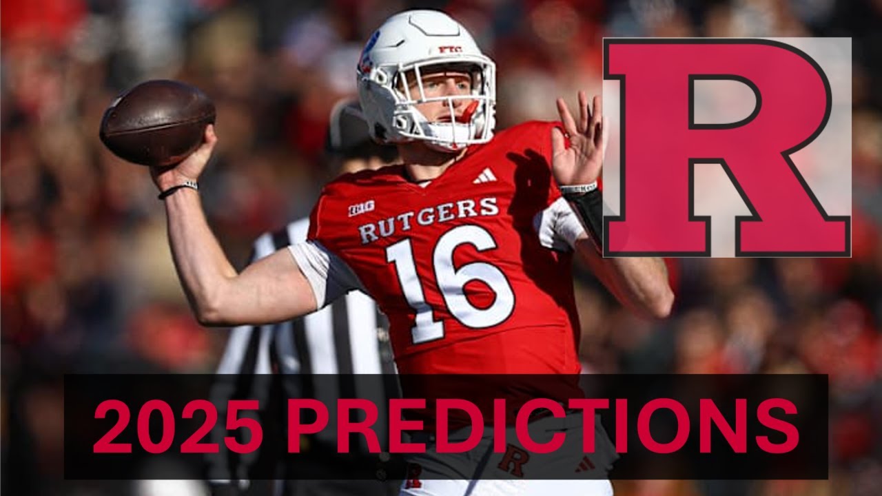 Rutgers Football 2025 Predictions - YouTube