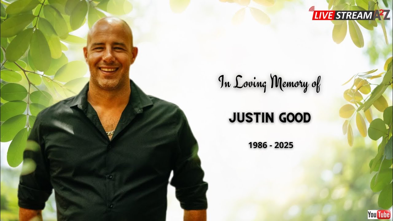 The Funeral Service of Justin Good - YouTube