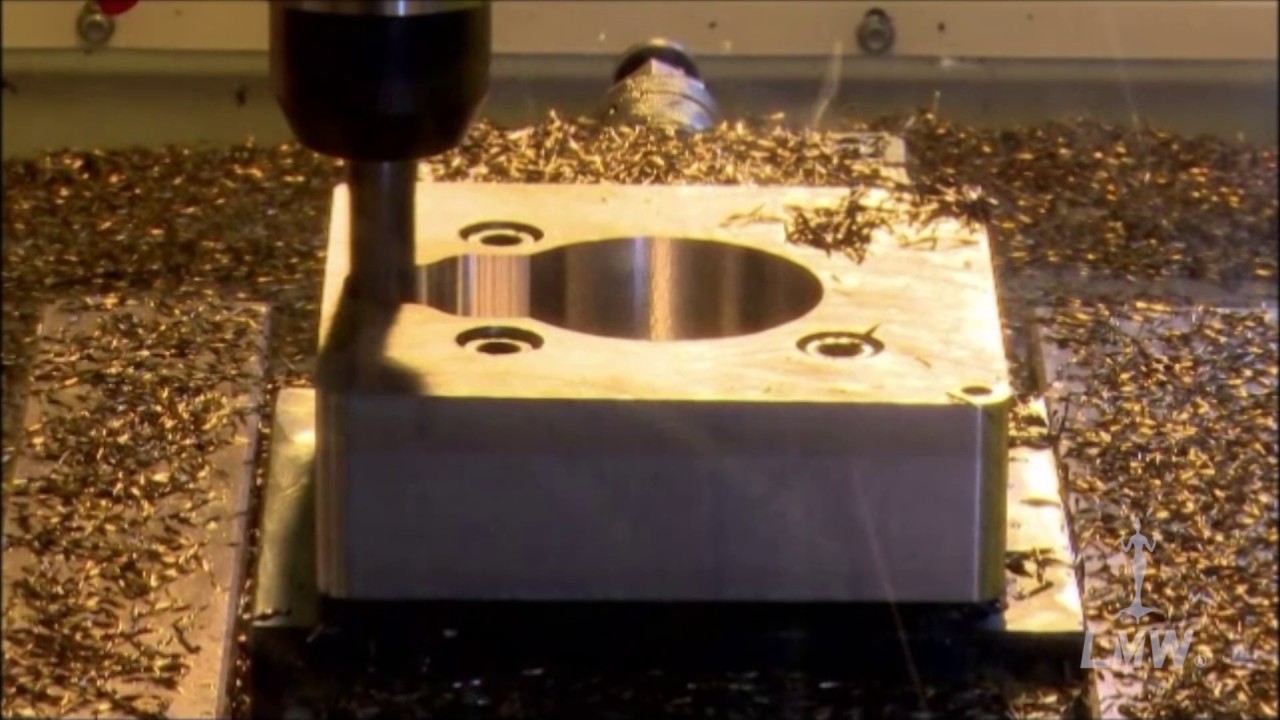 VMC Solution for Aerospace Component High Speed Machining | LMW CNC ...