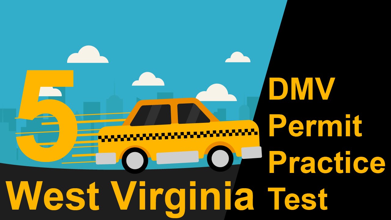 West Virginia DMV Permit Practice Test 5 - 2018 - YouTube